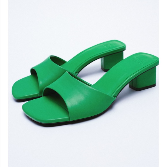Zara | Shoes | Zara Thick Heeled Sandals | Poshmark